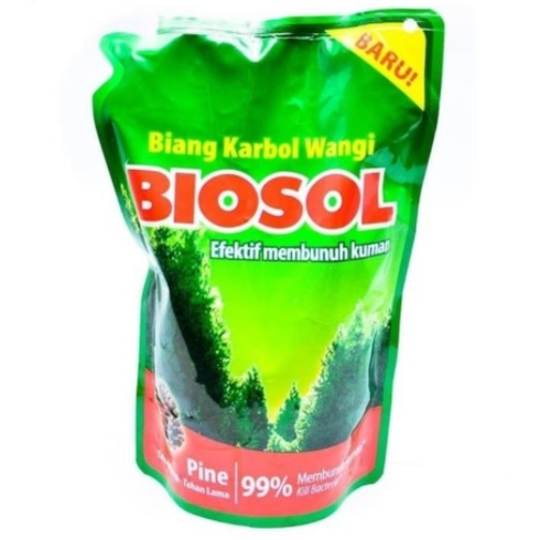 Jual Biosol Biang Karbol Wangi Pine Refill 400 ml | Shopee Indonesia