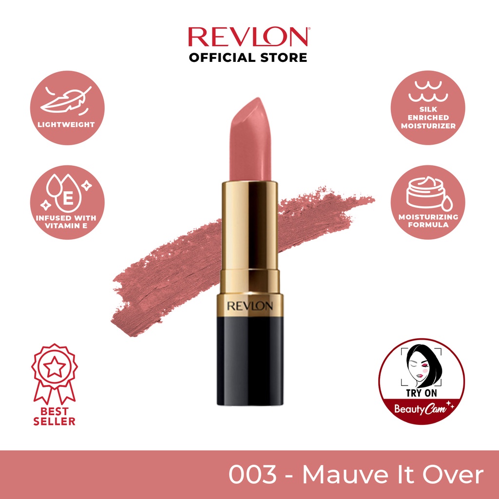 Jual Revlon Superlustrous Matte Lipstik Make up (matte & tahan lama ...