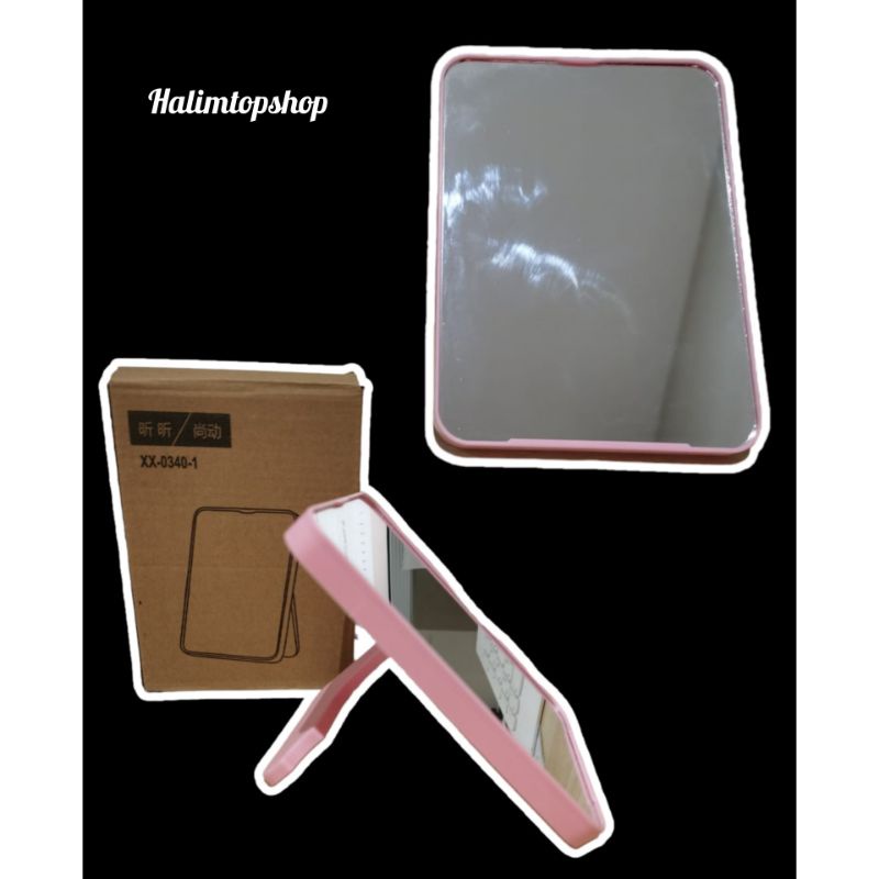 Jual Cermin Lipat Persegi Portable Beauty Mirror / Kaca Rias Make Up ...