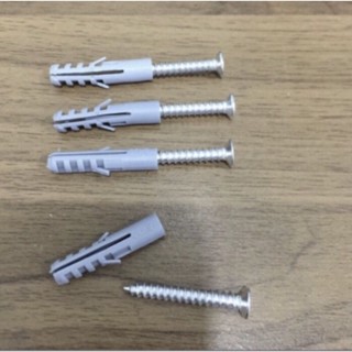 Jual M6 KOMPLIT sekrup baut MASAKI + plastik pvc tembok baja ringan ...