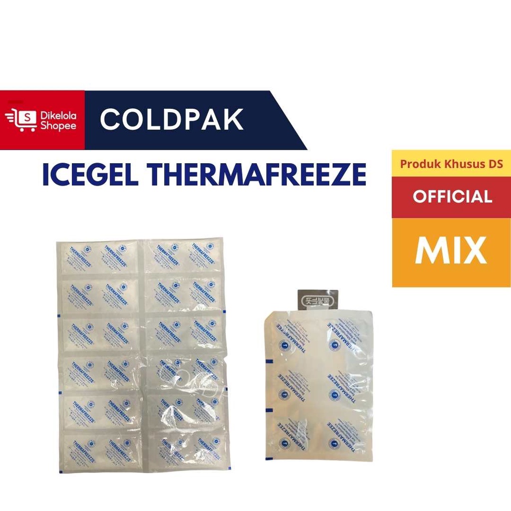 Jual COLDPAK Thermafreeze Ice pack Icegel Mix A Pengganti Dry Ice Es ...