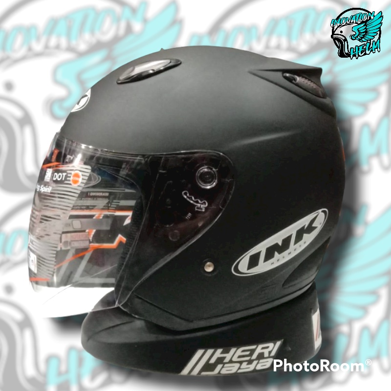 Jual Helm Half Face Dewasa INK Centro Basic Solid Untuk Helm Wanita Dan ...