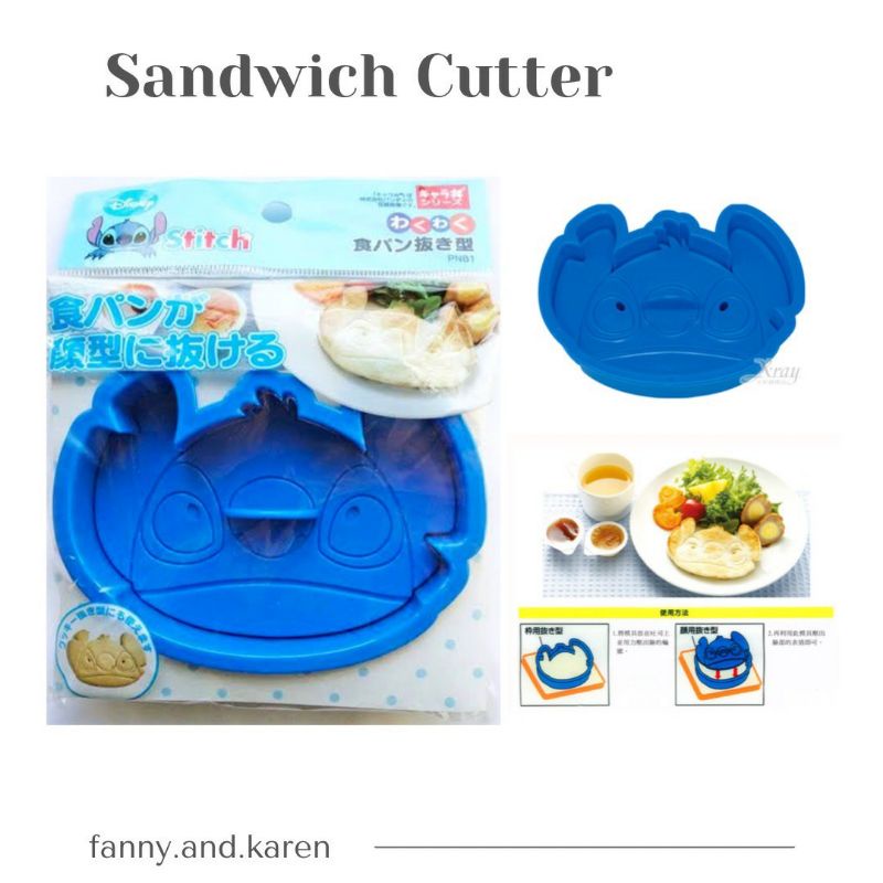 Jual SKATER Sandwich Cutter Bread Cutter Lilo Stitch (Cetakan Roti ...