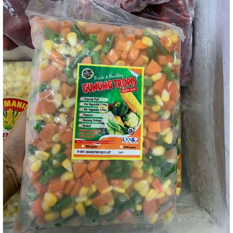 Jual Vegetables mix (sayuran mix) | Shopee Indonesia