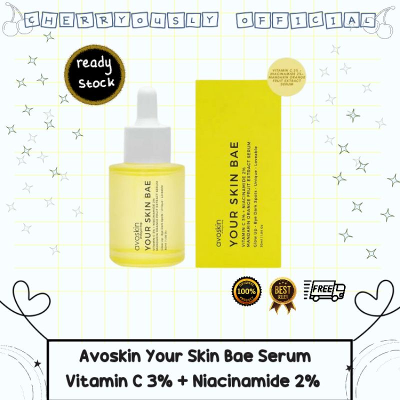Jual Avoskin Your Skin Bae Serum Vitamin C 3% + Niacinamide 2% Original ...