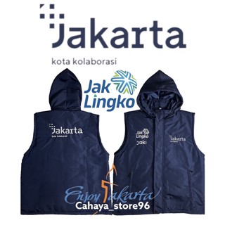 Jual Rompi jakarta kolaborasi / Jak lingko / Jaki / Logo Bordir ...