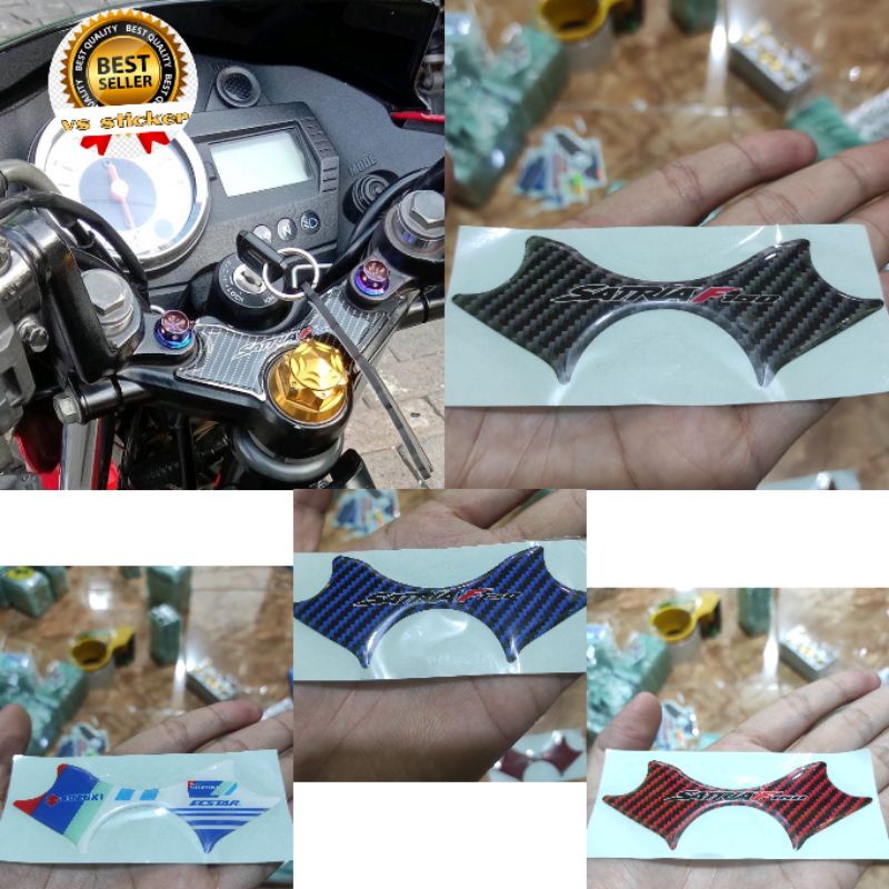 Jual EMBLEM TIMBUL LOGO SEGITIGA MOTOR SUZUKI SATRIA F FU 150 | Shopee ...