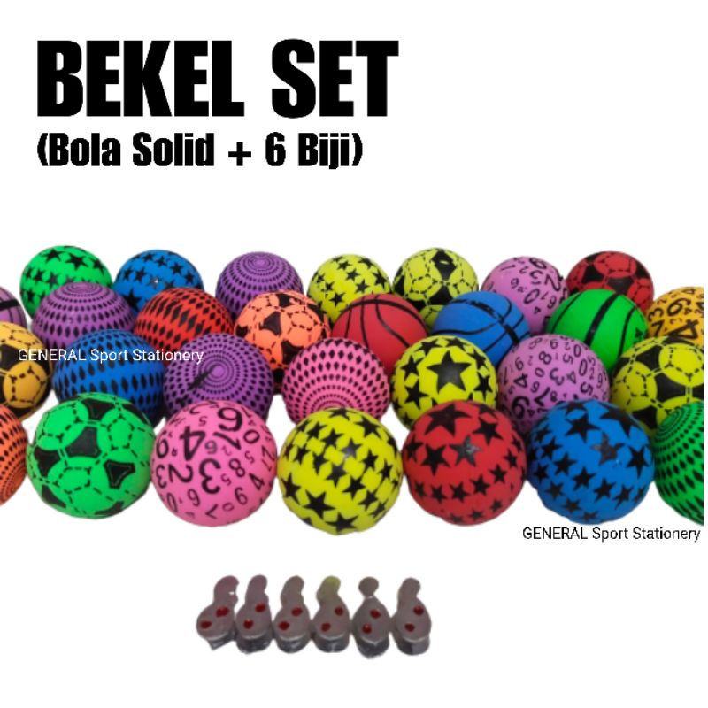Jual Bekel Set (Bola Solid + 6 biji) | Shopee Indonesia