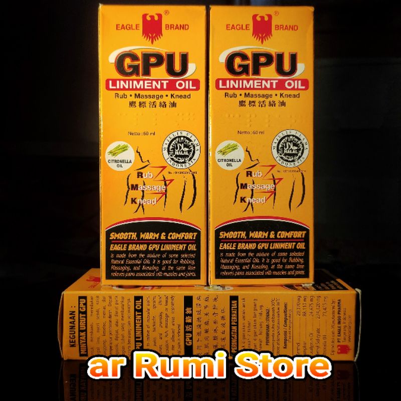 Jual Minyak Urut GPU Cap Lang 60 ml (Sereh) | Shopee Indonesia