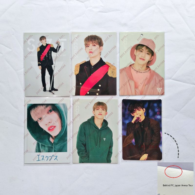 Jual [READY STOCK SET] PHOTOCARD PC TRADING CARD TC SEVENTEEN DVD JAPAN ARENA TOUR JAT CONCERT ...