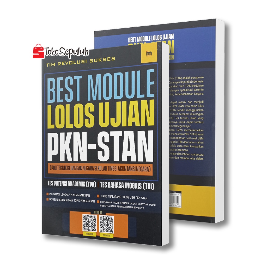 Jual Buku Tes Masuk STAN - Best Modul Lolos Ujian PKN-STAN | Shopee ... Jual Buku Tes Masuk STAN - Best Modul Lolos Ujian PKN-STAN | Shopee ...