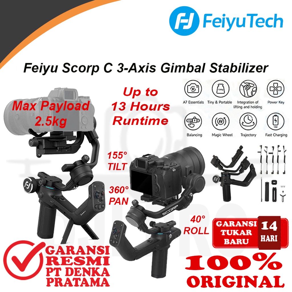 Jual FEIYU TECH SCROP C / FEIYU SCORP F2 / FEIYU AK4500 / FEIYU G6 MAX ... Jual FEIYU TECH SCROP C / FEIYU SCORP F2 / FEIYU AK4500 / FEIYU G6 MAX ...