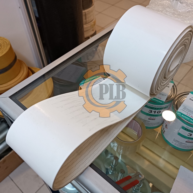 Jual Conveyor PVC Putih Tebal 3 mm x Lebar 40 cm (Panjang /Mtr ...