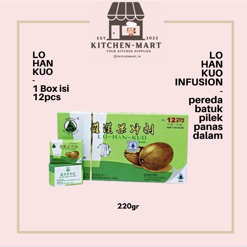Jual LO HAN KUO INFUSION | OBAT HERBAL PEREDA PILEK BATUK SAKIT ...