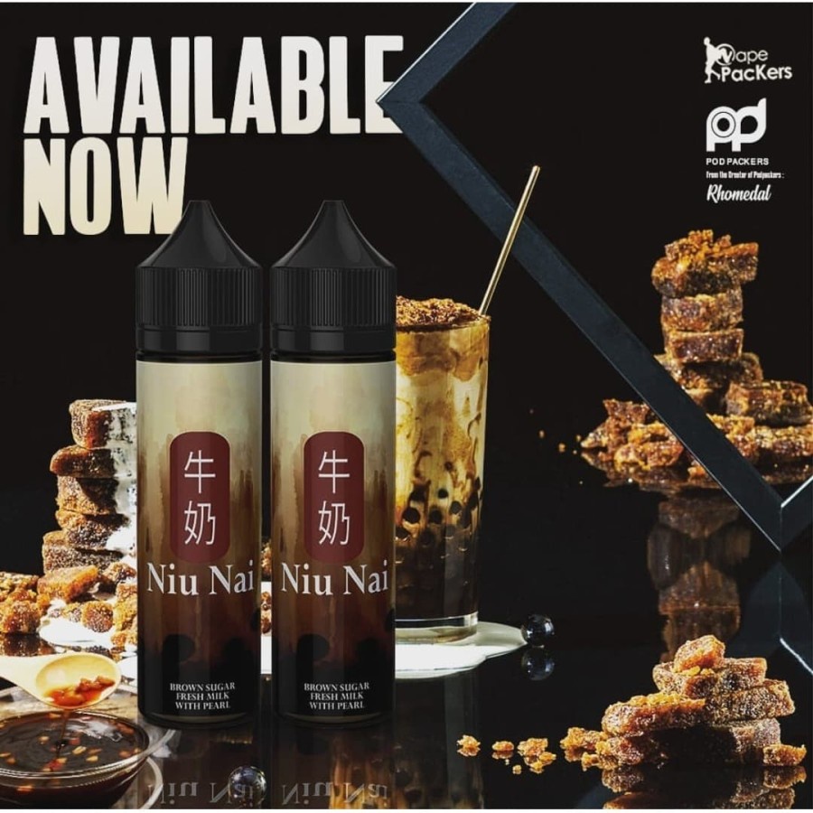 Jual Niu Nai 60ML by PodPackers x Rhomedal 100% Authentic - LF | Shopee ...