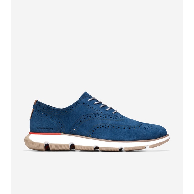 Jual Cole Haan Man 4.Zerogrand Litewing Oxford - Sepatu Pria (Biru ...