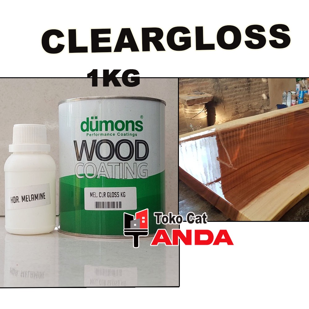 Jual Clear Melamin Impra Dumons - Clear gloss mebel - clear kayu ...