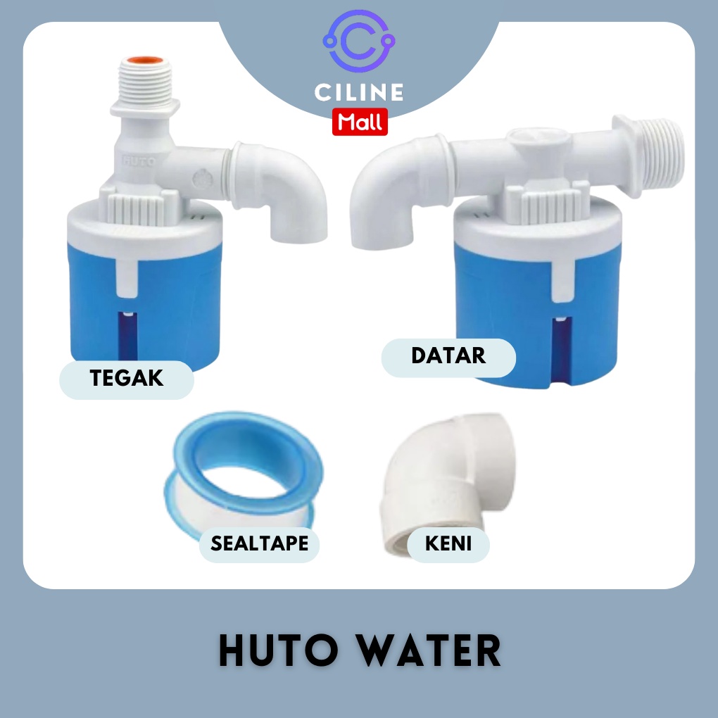 Jual Kran Otomatis Bak Mandi 1/2 3/4 Sensor Keran Tandon Air Pelampung ...