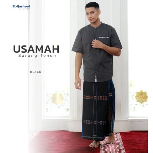 Jual Sarung Tenun USAMAH By El-Rasheed Tetoron Rayon Sarung Shalat ...