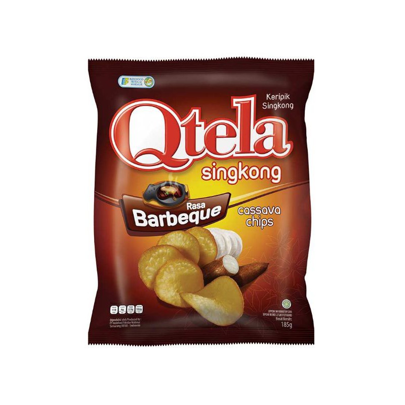 Jual Qtela Keripik Singkong Rasa Barbeque 23G | Shopee Indonesia