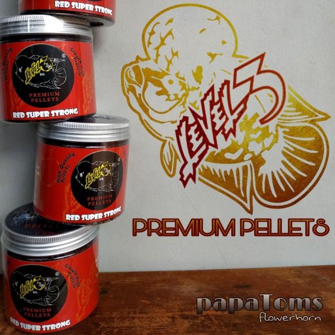 Jual Level3 Super Red Strong Pellets / Pellet / Pelet Level 3 | Shopee ...