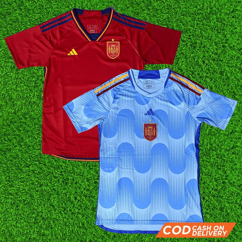 Jual JERSEY SEPAKBOLA SPANYOL HOME AWAY WORLD CUP 2022 GO | Shopee ... Jual JERSEY SEPAKBOLA SPANYOL HOME AWAY WORLD CUP 2022 GO | Shopee ...