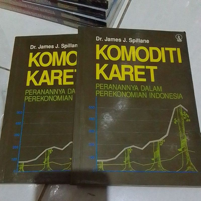 Jual BUKU KOMODITI KARET, PEREKONOMIAN INDONESIA, ORIGINAL | Shopee Indonesia