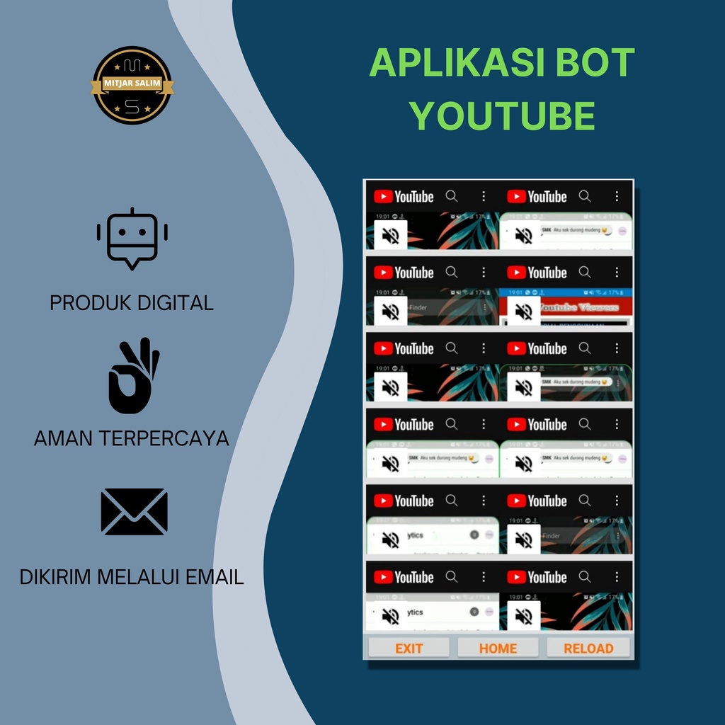 Jual APLIKASI VIEWER YOUTUBE PAKET LENGKAP | Shopee Indonesia