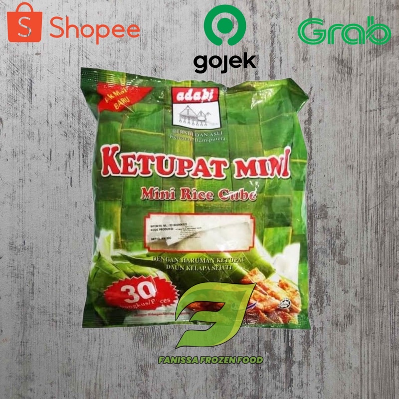 Jual KETUPAT MINI ADABI ISI 30pcsx20Gram | Shopee Indonesia