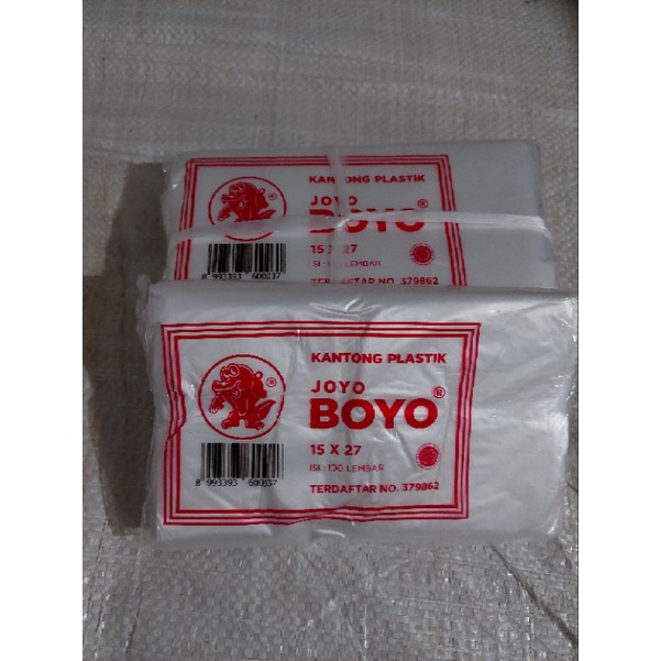 Jual Kantong Plastik HD Boyo 1/2kg dan 1kg Termurah | Shopee Indonesia