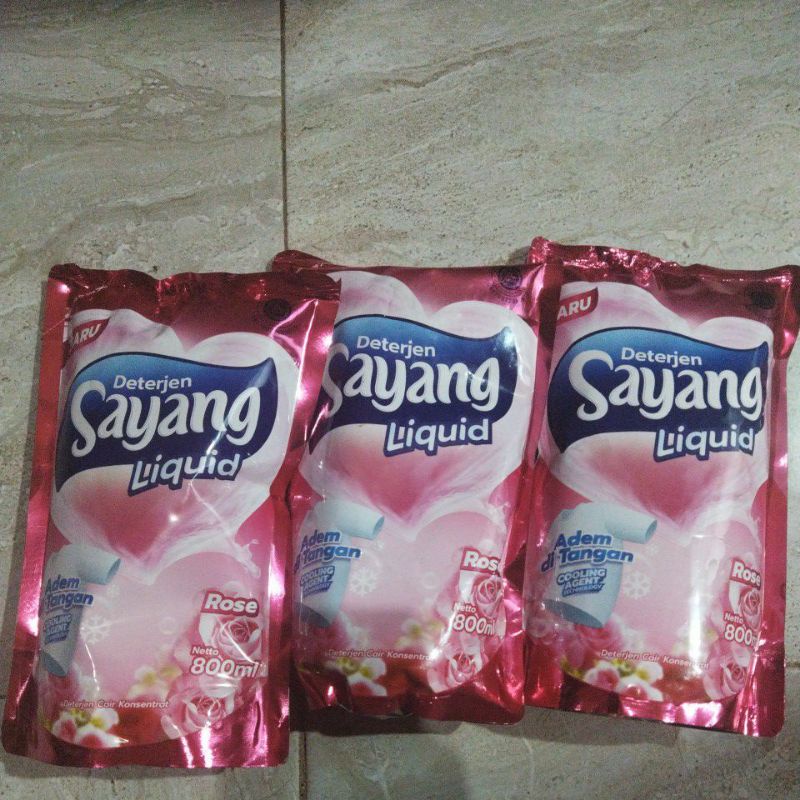 Jual SAYANG Detergent Likuid 800 Ml | Shopee Indonesia