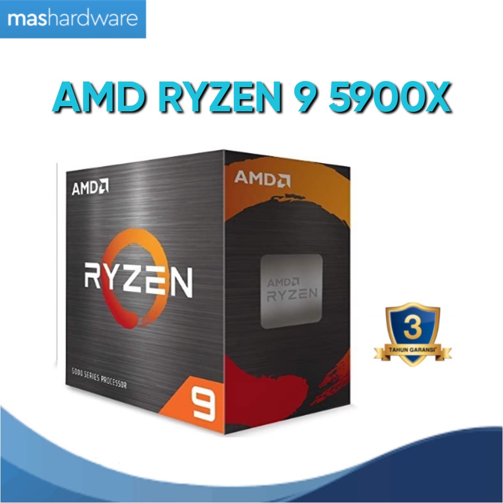 Jual Processor AMD RYZEN 9 5900X Box | Shopee Indonesia