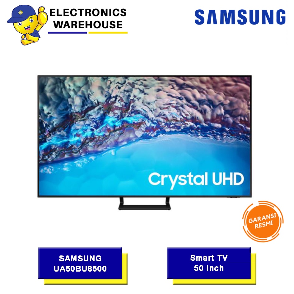 Jual Samsung Smart TV UA50BU8500 50 Inch Crystal UHD 4K / UA50BU8500KXXD | Shopee Indonesia