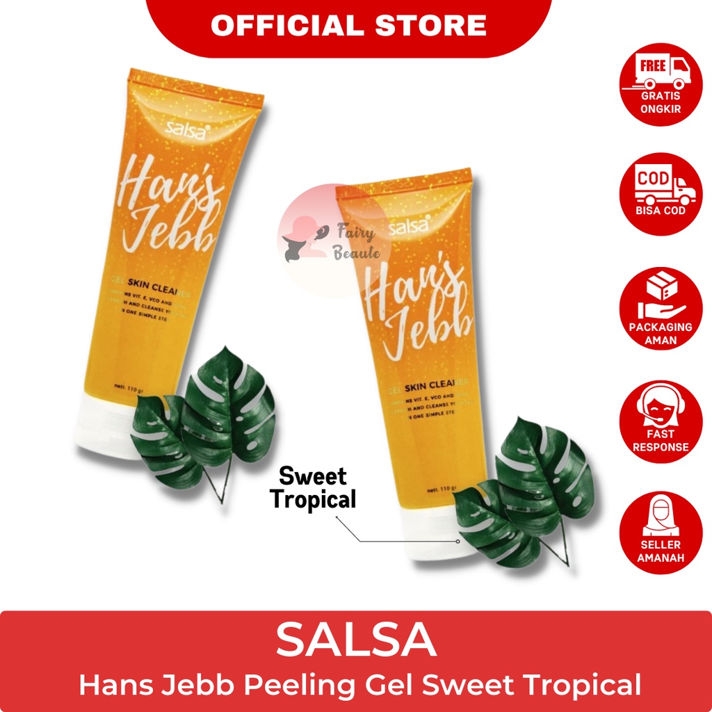 Jual SALSA Hans Jebb Peeling Gel Perontok Daki dan Ketiak Hitam - Sweet ...