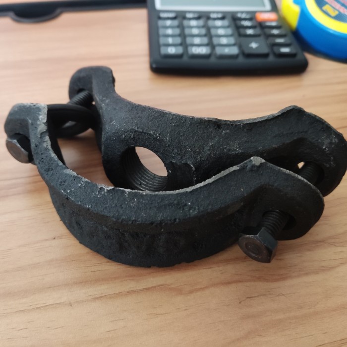 Jual Klem Sadel Besi 2 x 1/2 Inch Sadle / CLAMP SADEL BESI Saddle ...