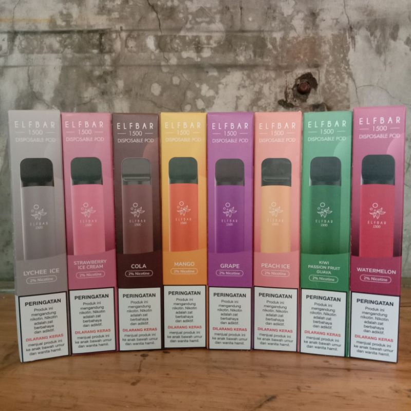 Jual ELFBAR 1500 PUFF || ELFBAR DISPOSABLE POD VAPE ARIEF MUHAMMAD ...
