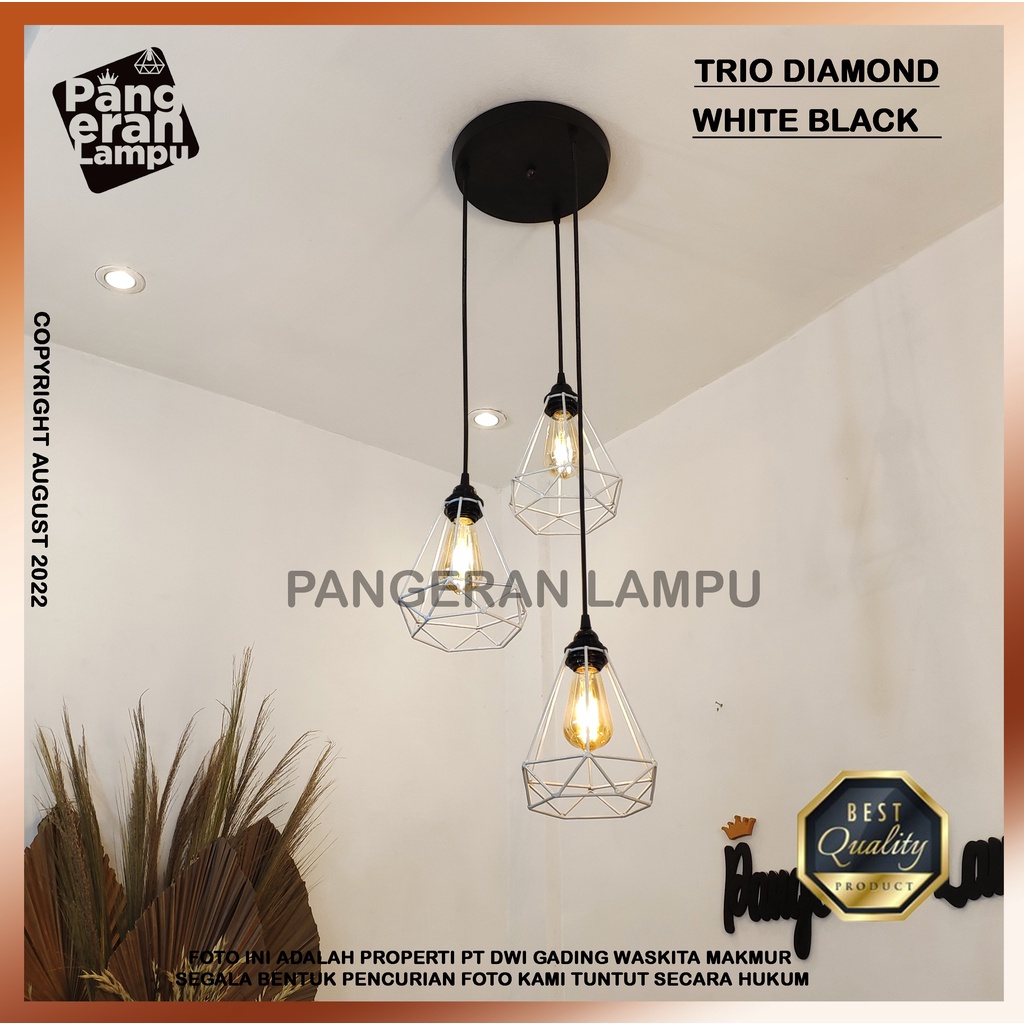 Jual Lampu Gantung / Lampu Hias / lampu Void Estetik industrial Modern ...