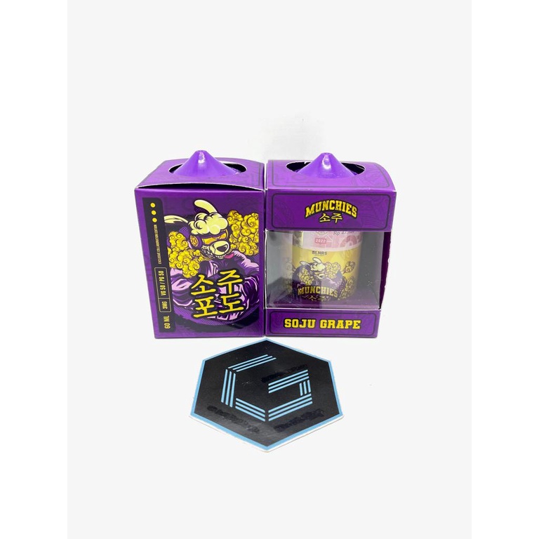 Jual Munchies V3 SOJU GRAPE 60ML by Arief M. x JVS Liquid Vape Anggur ...