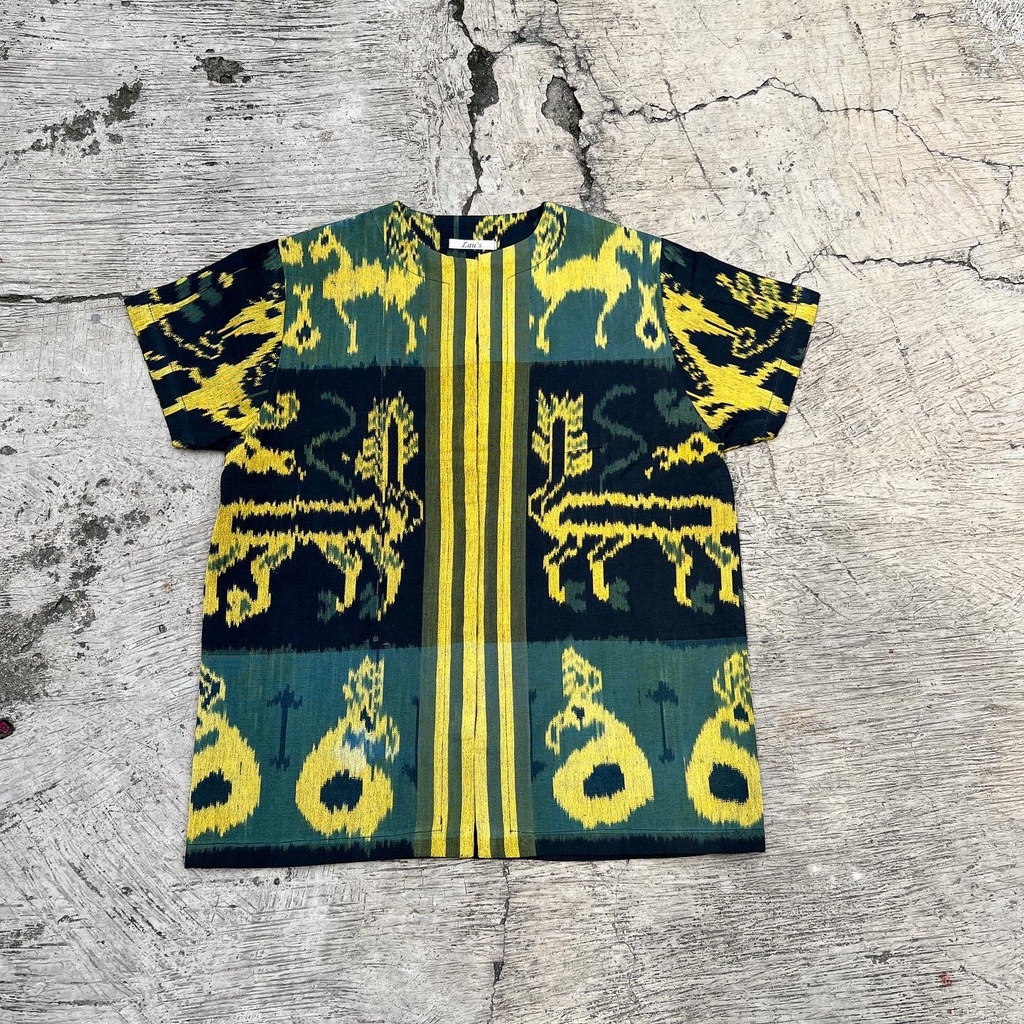 Jual Lausboutique-Modela Tenun-Seri Hewan-Atasan Tenun-Baju Tenun ...