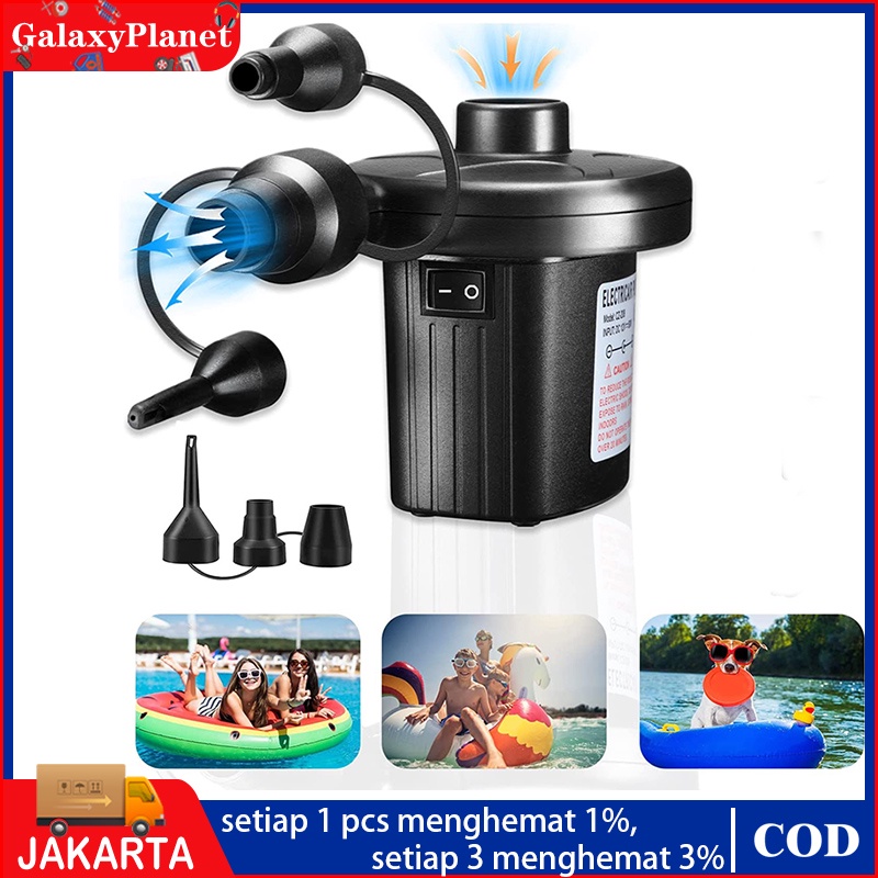 Jual Pompa Angin Listrik/kolam renang/kasur angin bisa sedot/Pompa Angin Listrik Electric Air ...