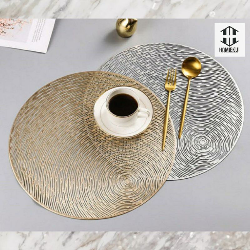Jual Tatakan Alas Piring Taplak Bulat Vas Taplak Sudut Tahan Panas ...