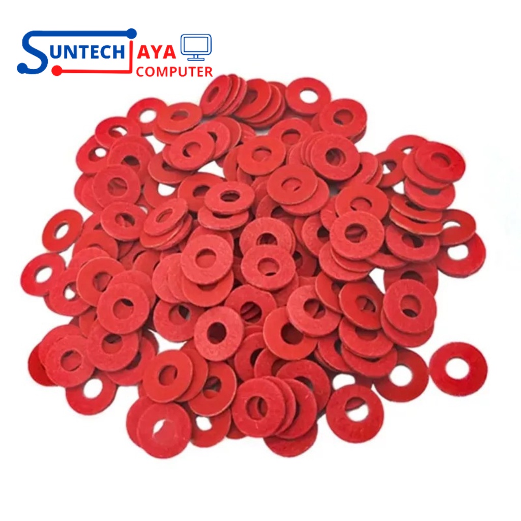 Jual Ring Pelindung baut Motherboard sekrup washer fiber 3mm | Shopee ...
