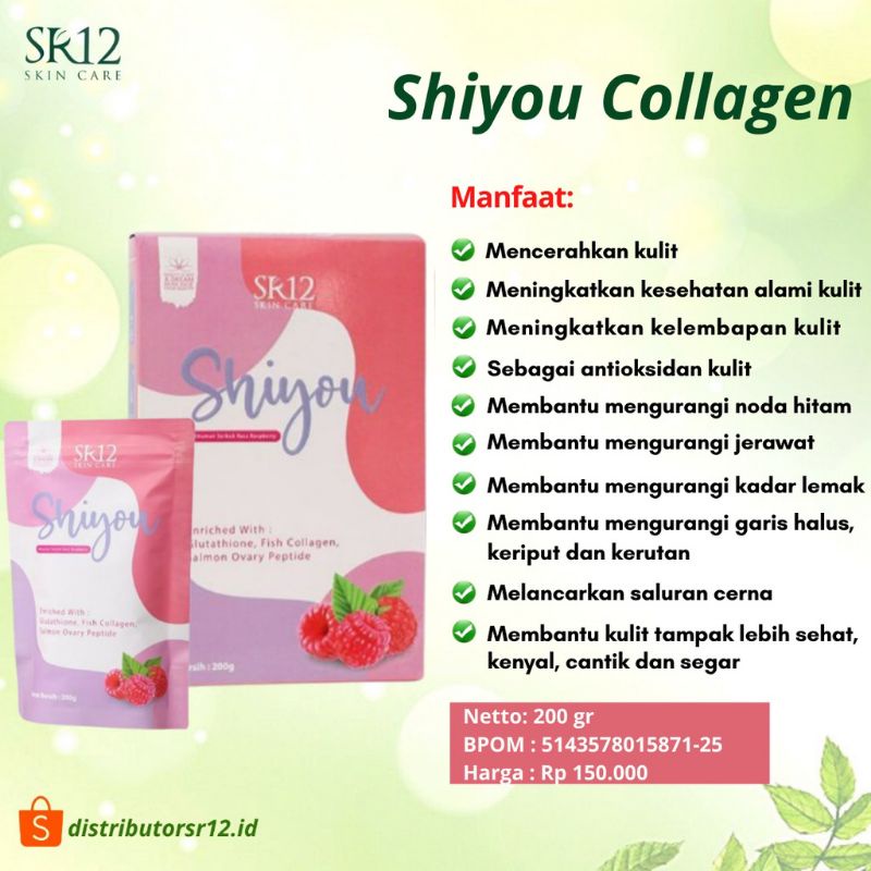 Jual SHIYOU COLLAGEN DRINK SR12/Collagen DNA Salmon/Minuman Collagen ...