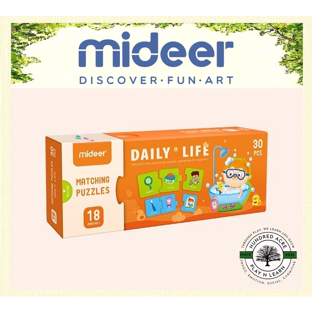 Jual Mideer Matching Puzzles - Daily Life Scenes | Shopee Indonesia