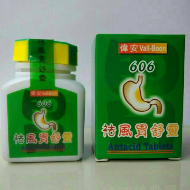 Jual Obat maag 606 original 100% /606 vall-boon antacid tablets ...