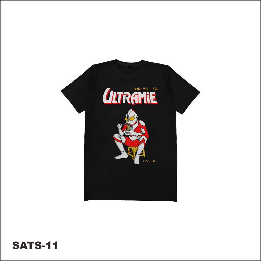 Jual Kaos Sablon DTF Premium Satuan Custom Kartun Meme Ultraman Lengan ...