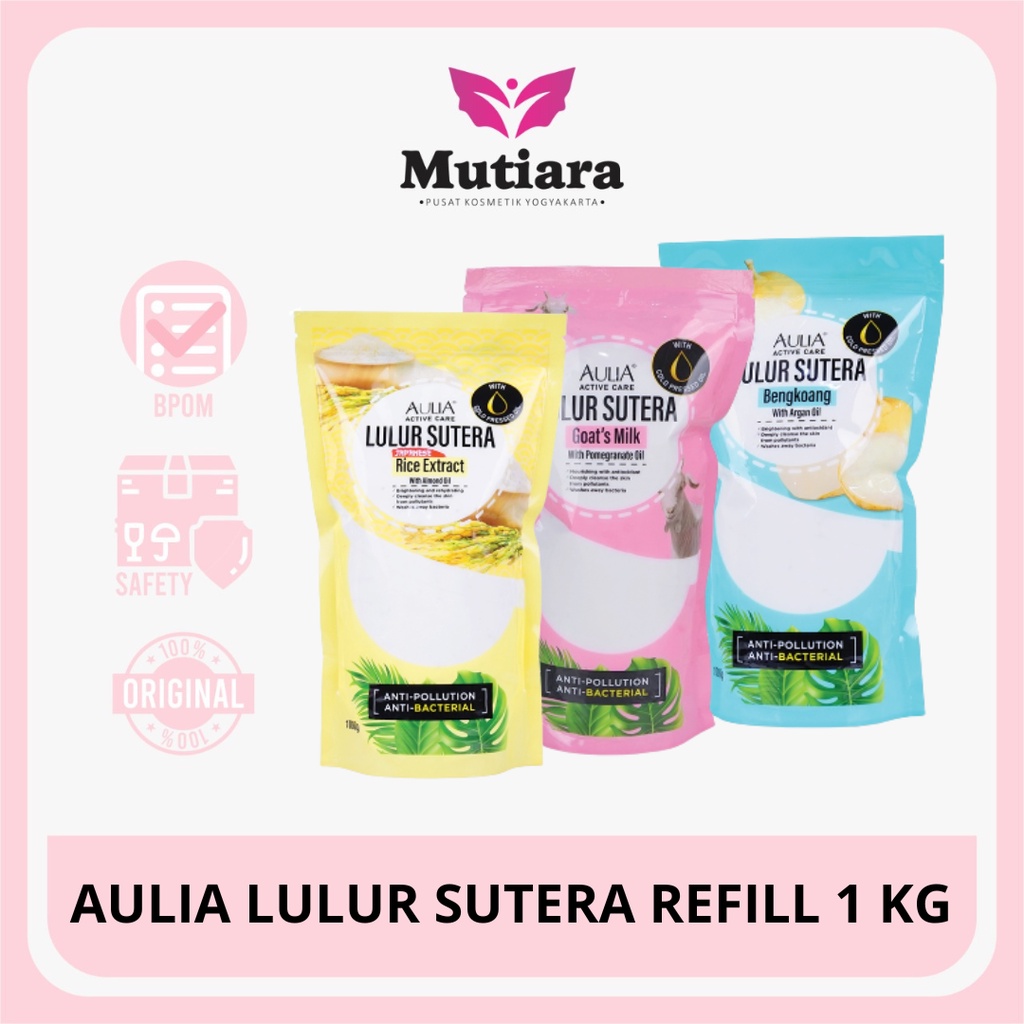 Jual AULIA LULUR SUTERA REFILL 1 KG | Shopee Indonesia