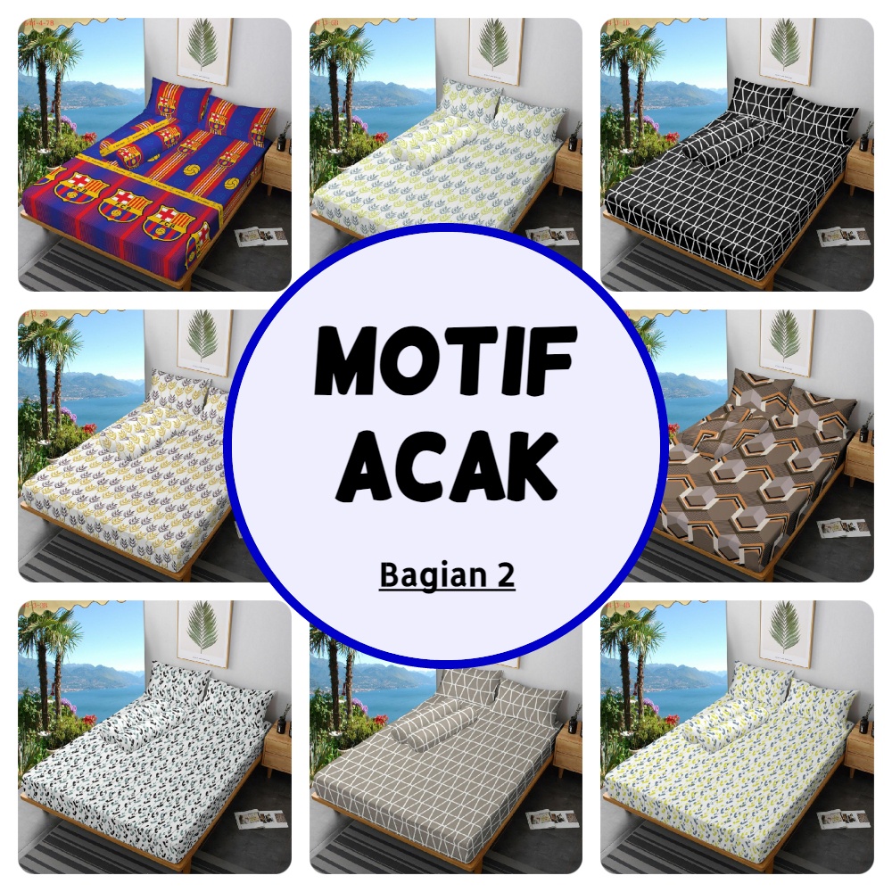 Jual BAHAN KAIN SPREI KATUN MICROTEX DISPERSE MOTIF KE 2 (0,5M ...
