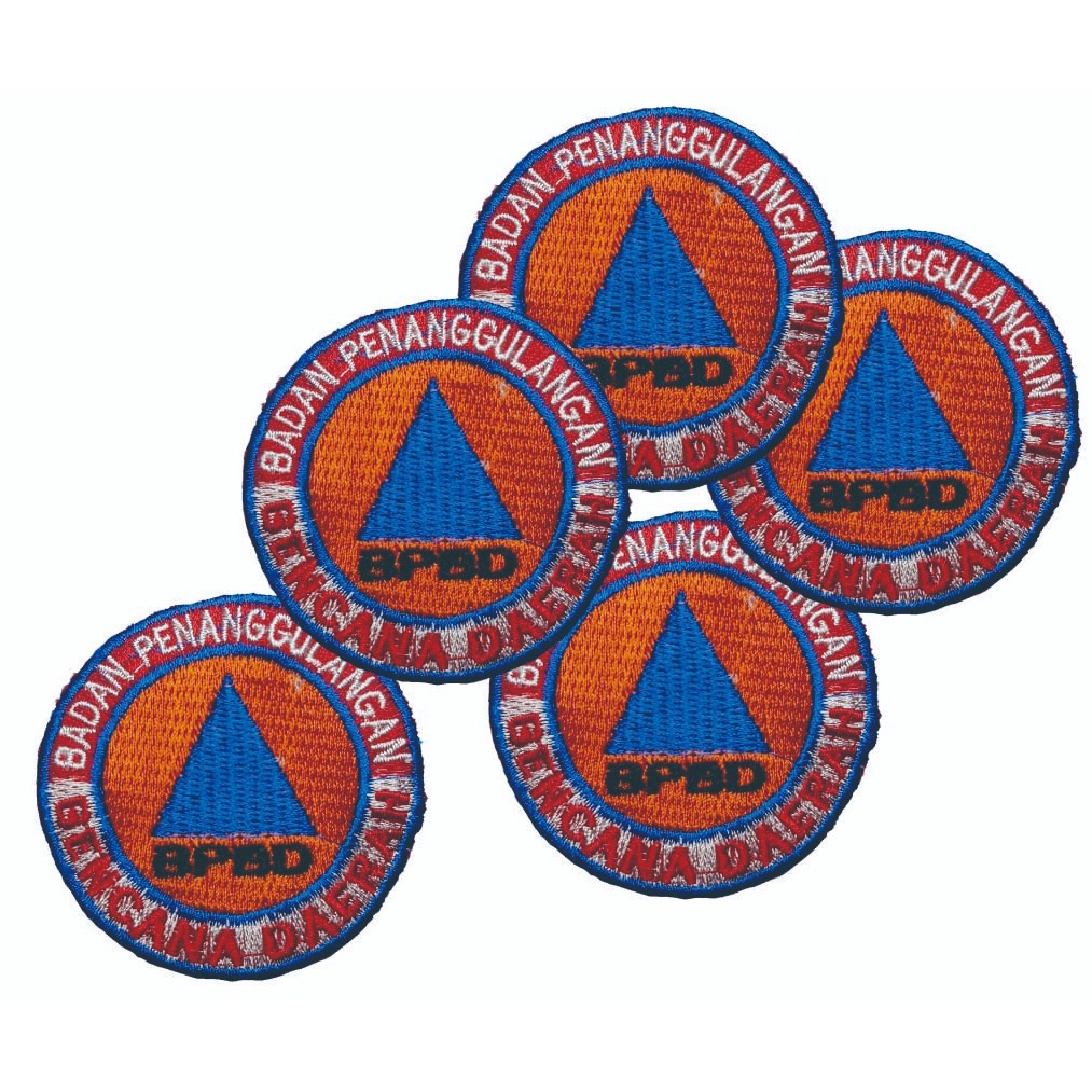 Jual Patch Logo, Bordir Logo / Emblem BPBD | Shopee Indonesia