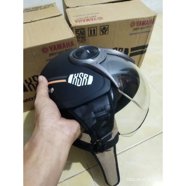 Jual HELM RETRO CARGLOSS PRIA WANITA HALF MASK BOGO PILOT DEWASA XSR ...